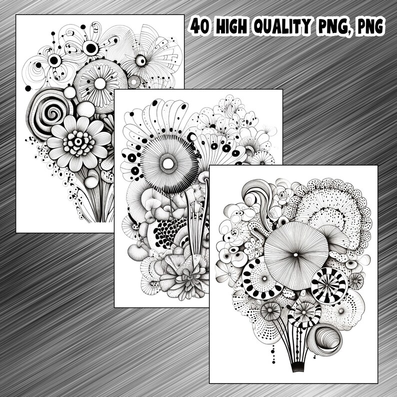 Zentangle With 1000 Botanical Designs: Comprehensive Tutorials ...