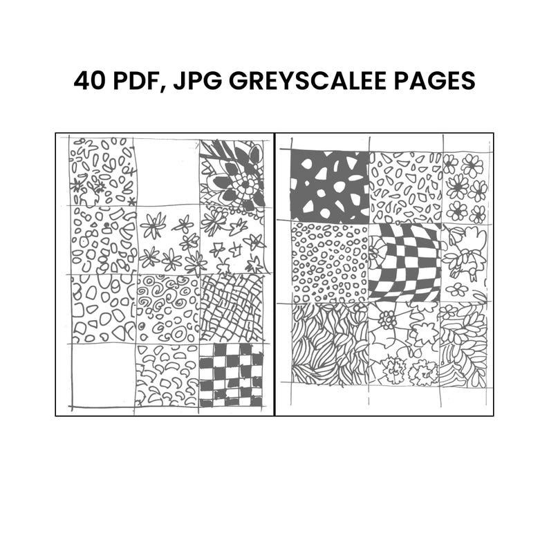 Easy Doodle Worksheets | Beginner Doodle Practice Pack | Fun Simple ...