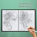 Traceable Zentangle Doodles, Abstract Coloring Book (digital Download ...