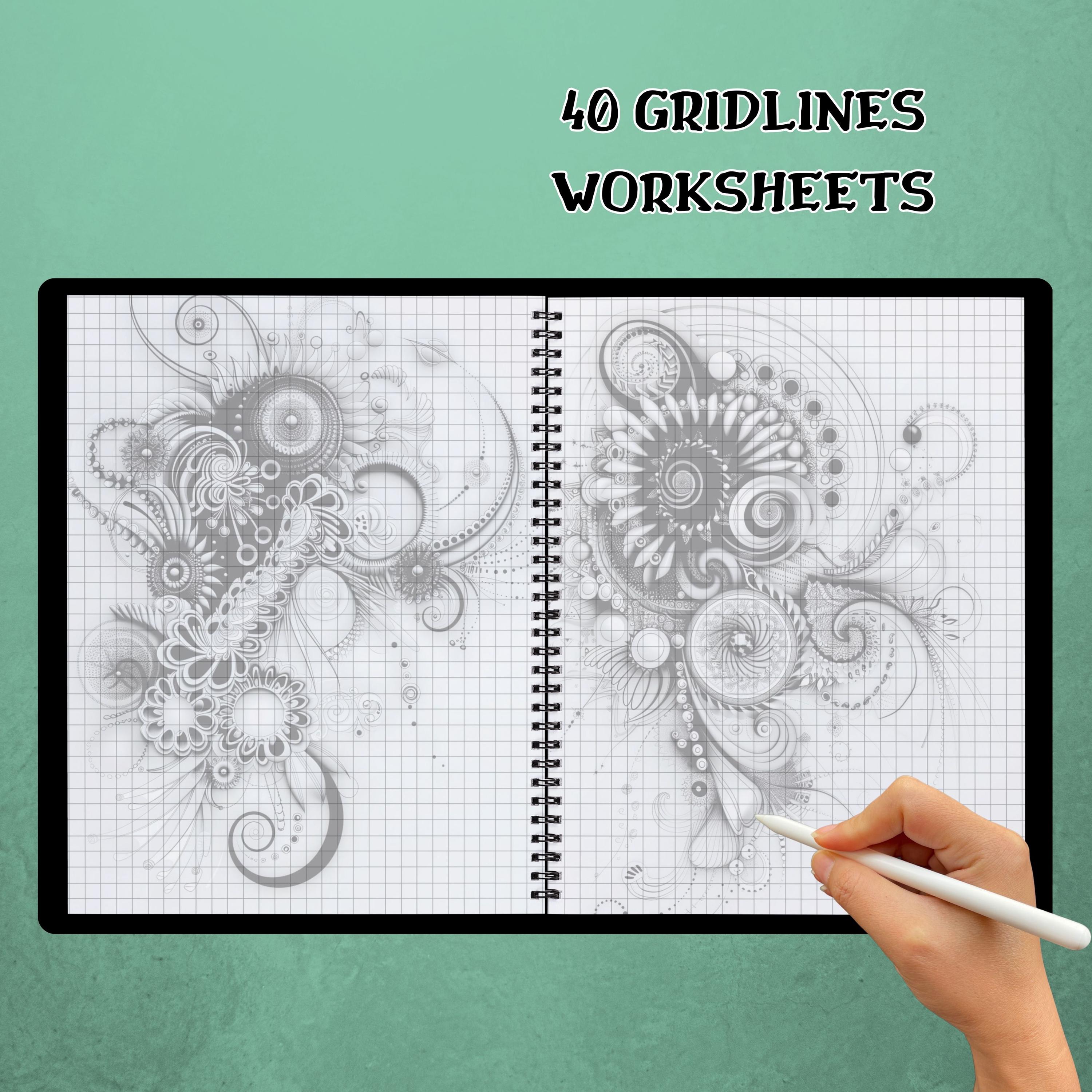 Traceable Zentangle Doodles, Abstract Coloring Book (digital Download ...