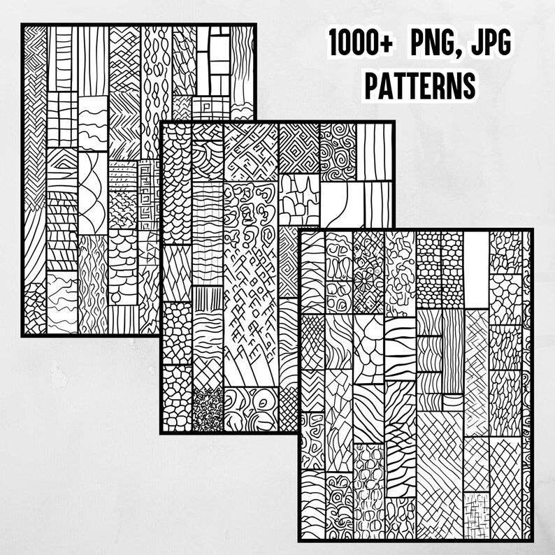 Ultimate Zentangle Bundle: 1000 Intricate Designs for Creative Relaxation, Zentangle Art ...