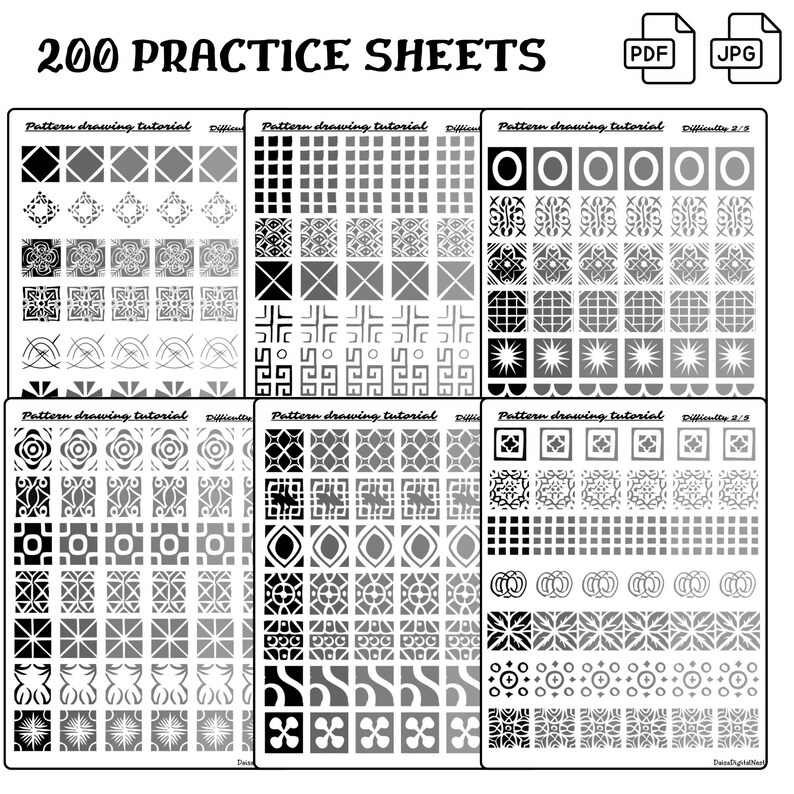 Beginner Mandala Tracing and DIY With Zentangle Art Pattern, Tangle ...