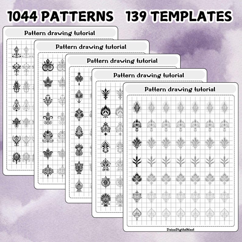 Ultimate Guide to Pattern Tutorials: Training Set, Practice Sheets, and ...