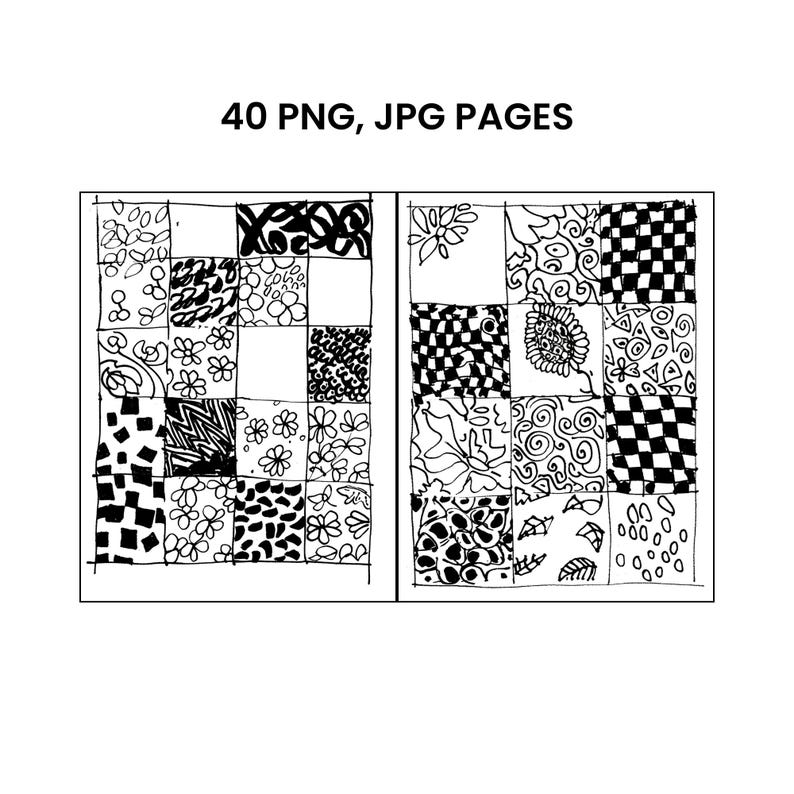 Easy Doodle Worksheets | Beginner Doodle Practice Pack | Fun Simple ...