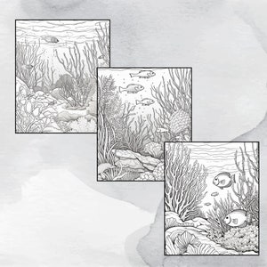 Enchanting Underwater World With Our Captivating Coloring Book Pages ...