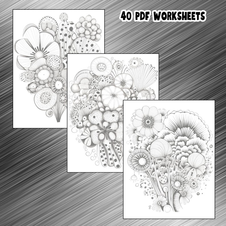 Zentangle With 1000 Botanical Designs: Comprehensive Tutorials ...