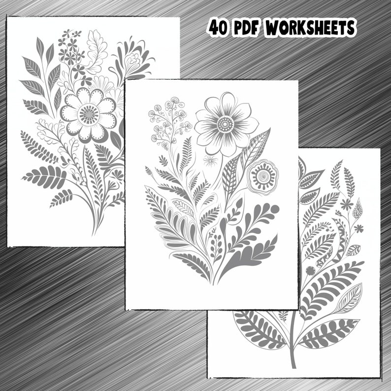 Learn Zentangle Botanical Designs With Easy to Follow Tutorials ...