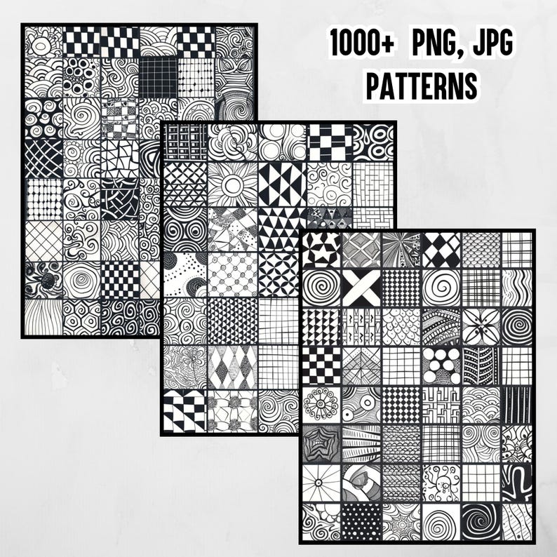 Get Zen With 1000 Zentangle Art Designs, Perfect for Creative ...