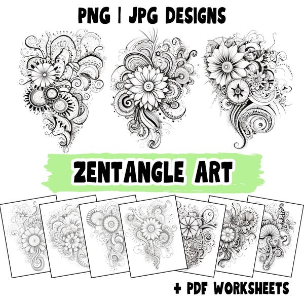 Zentangle - Etsy UK