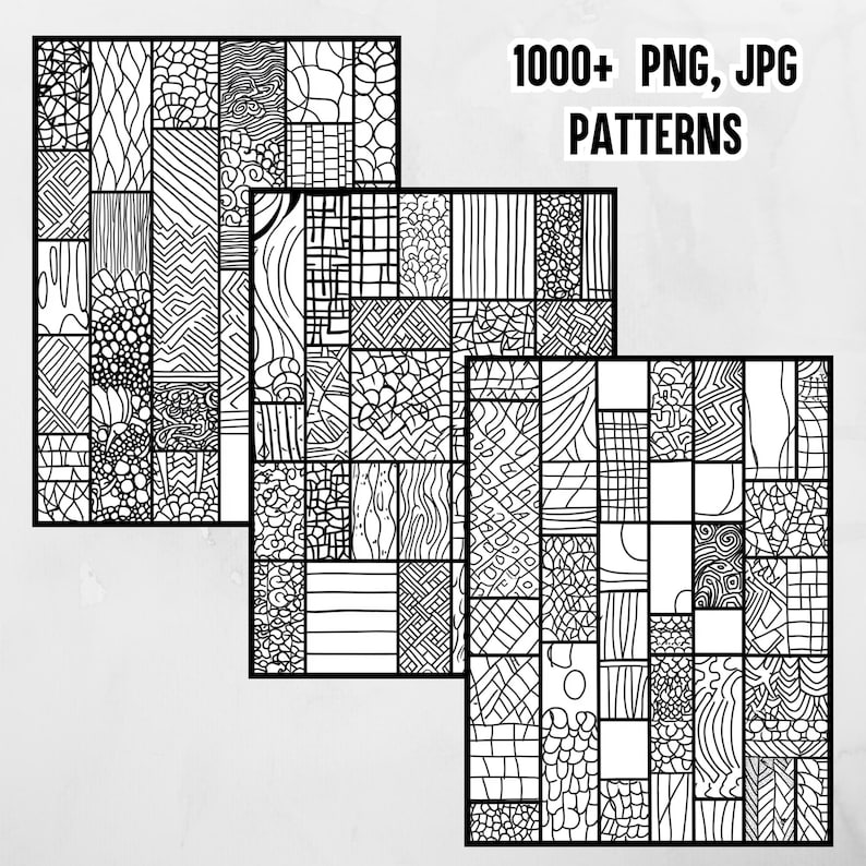 Ultimate Zentangle Bundle: 1000 Intricate Designs for Creative Relaxation, Zentangle Art ...