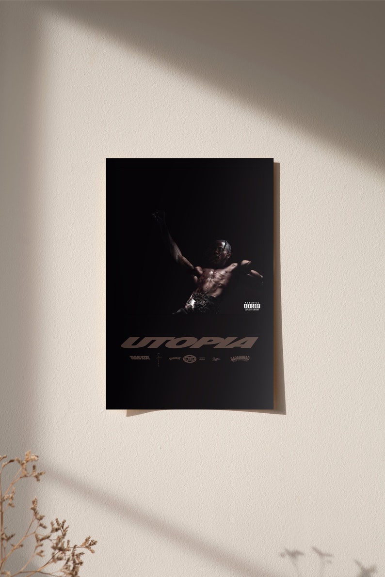 Utopia Travis Scott Album Cover Poster - Etsy