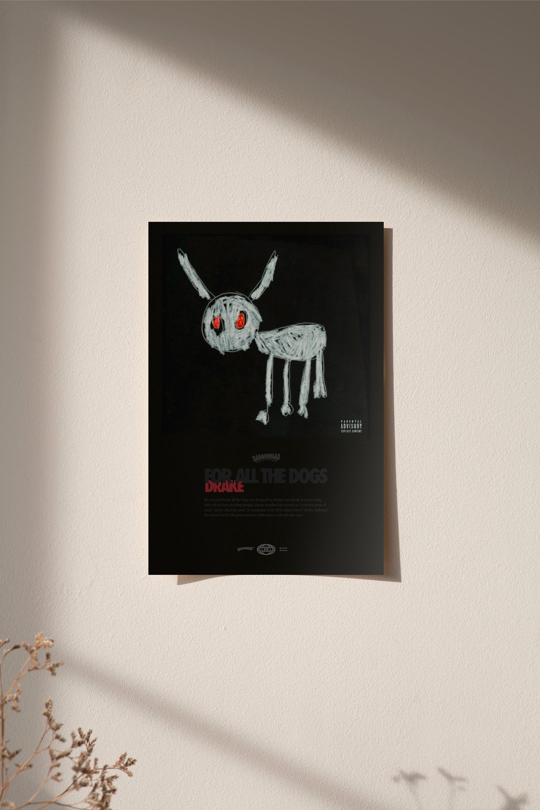 Drake for All the Dogs Album Poster - Etsy