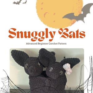 Snuggly Bats Crochet Pattern - Etsy