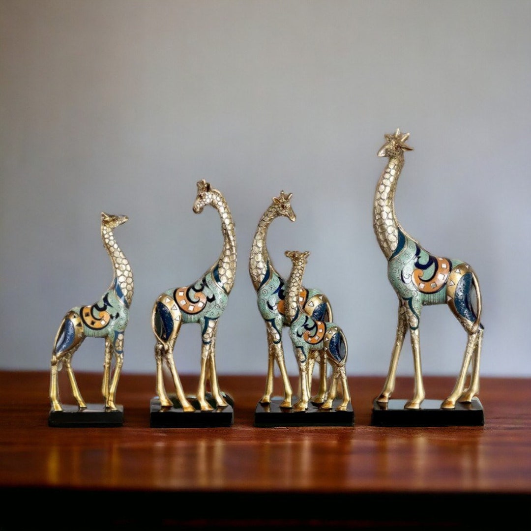 Bespoke Colourful Art Giraffe Sculptures for Room or Home Decor - Etsy