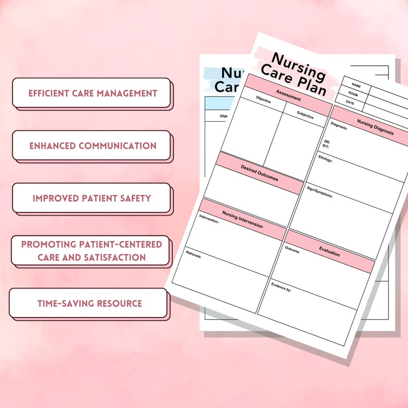 Printable Nursing Care Plan Nurse Care Plan Student Nurse Sheets ...