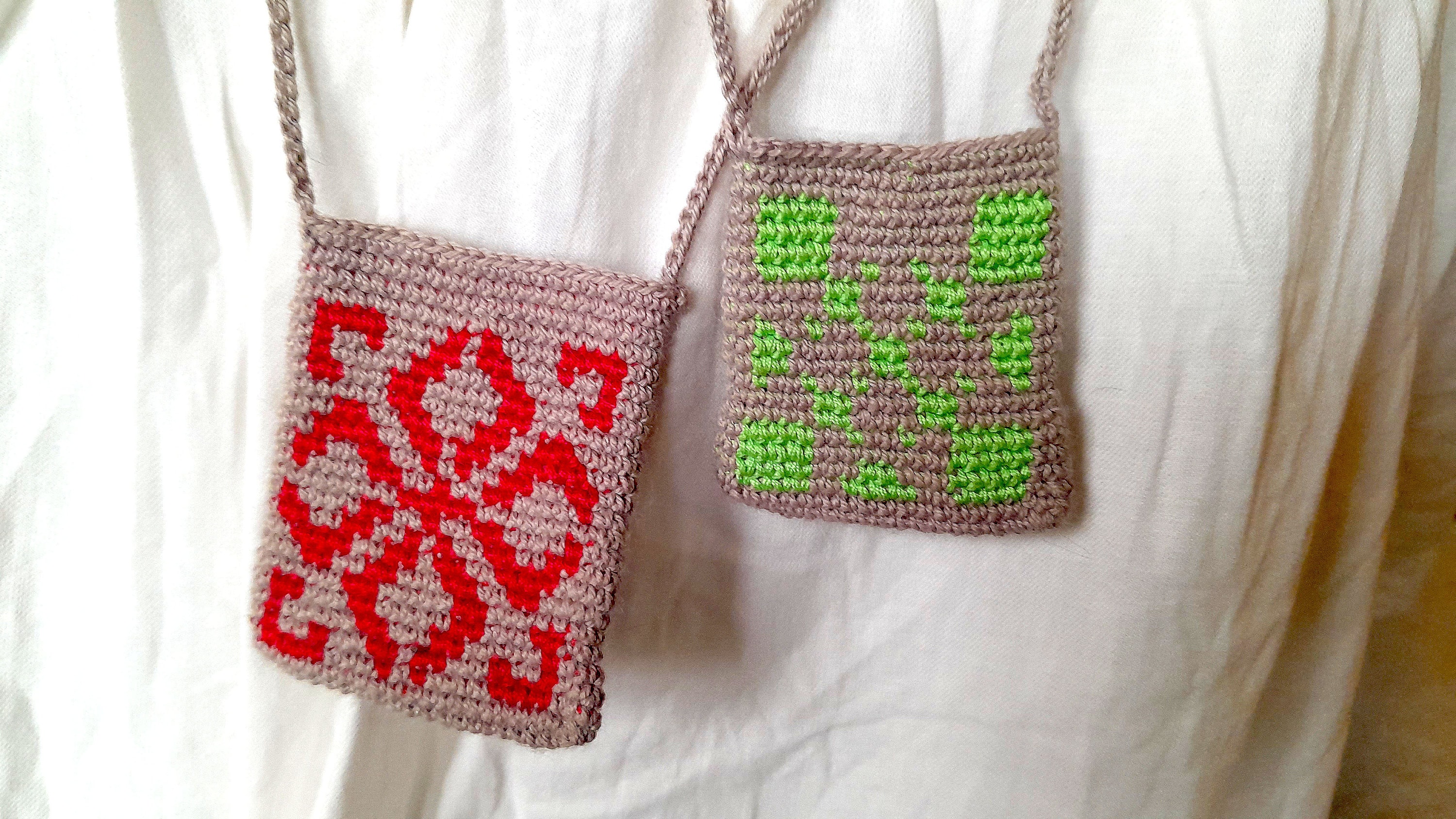 Crystal Pouch Crochet Pattern, Medicine Bag Pattern Instant Download - Etsy