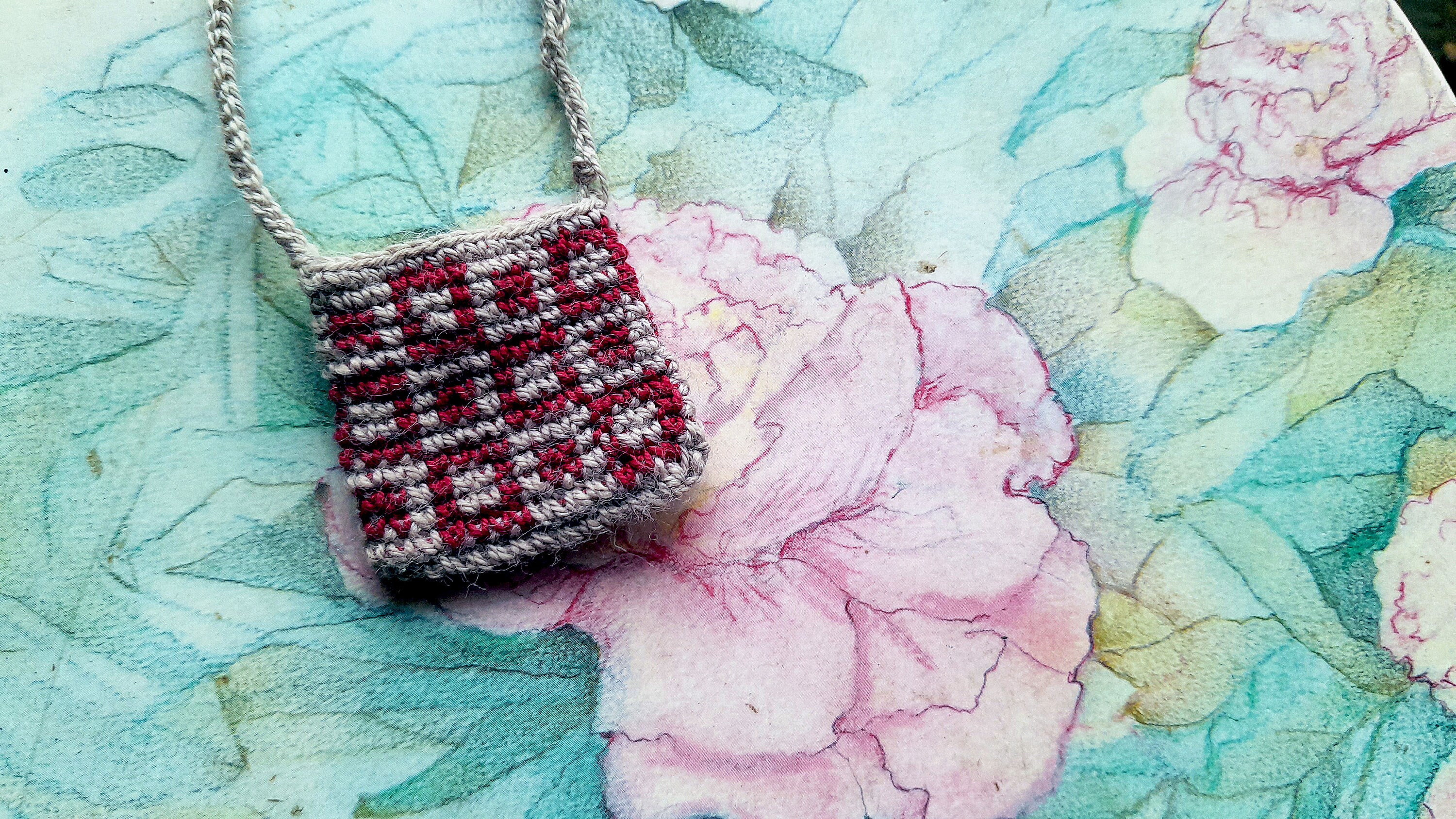 Geometric Crystal Pouch Crochet Pattern Instant Download PDF, Tapestry ...