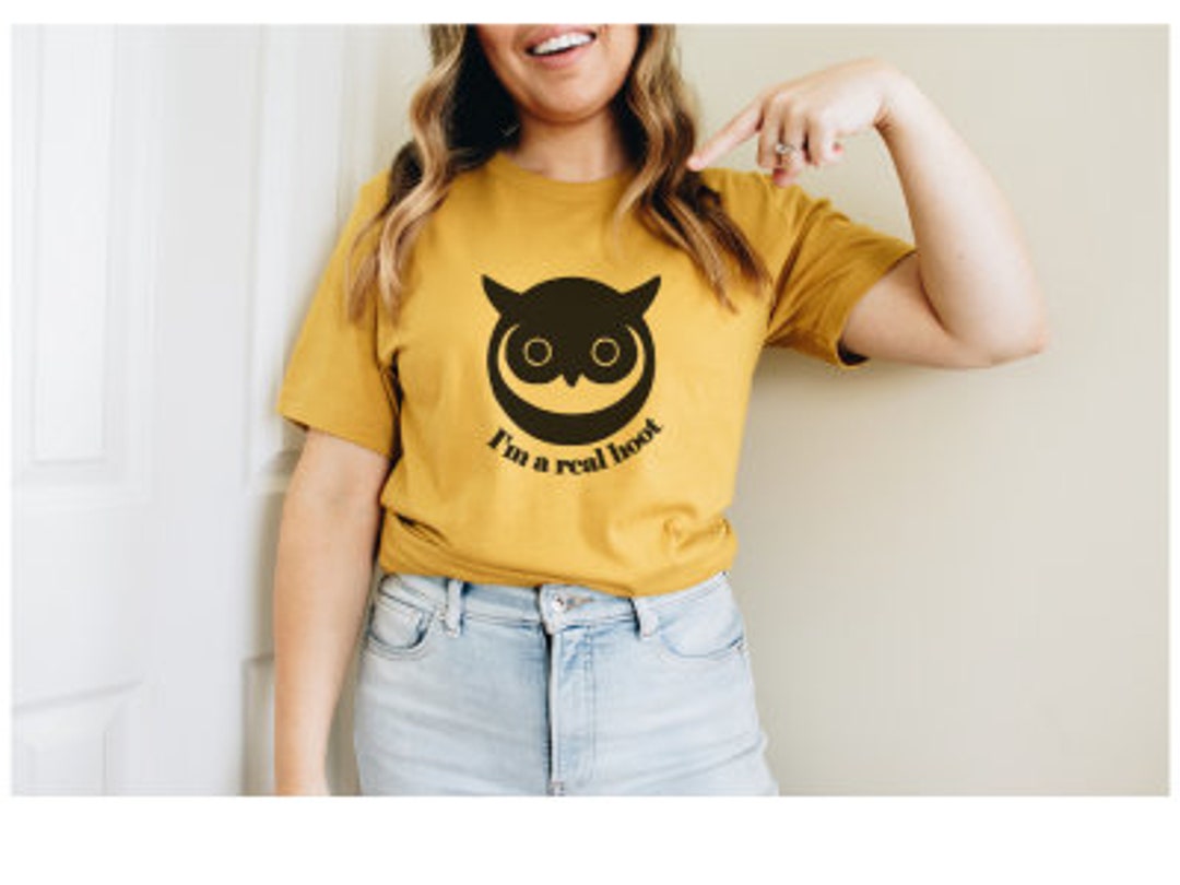 I'm a Real Hoot Svg, Owl Svg, Owl Design - Etsy