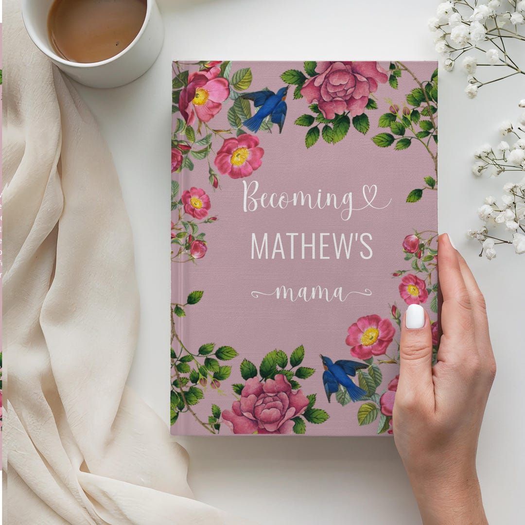 Personalized Baby Journal, Pregnancy Journal for Expecting Mom, First ...