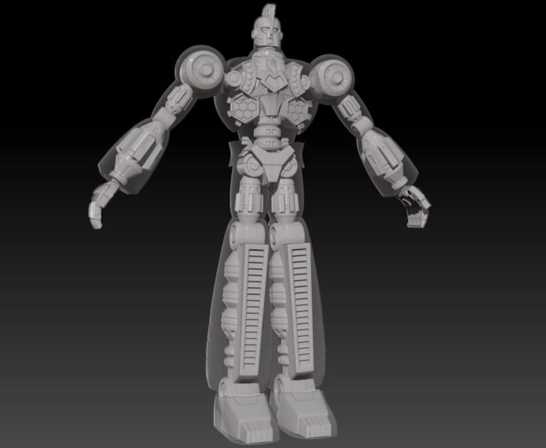 Sym-bionic Titan 3D .stl .obj Files High Quality Easy to Download ...