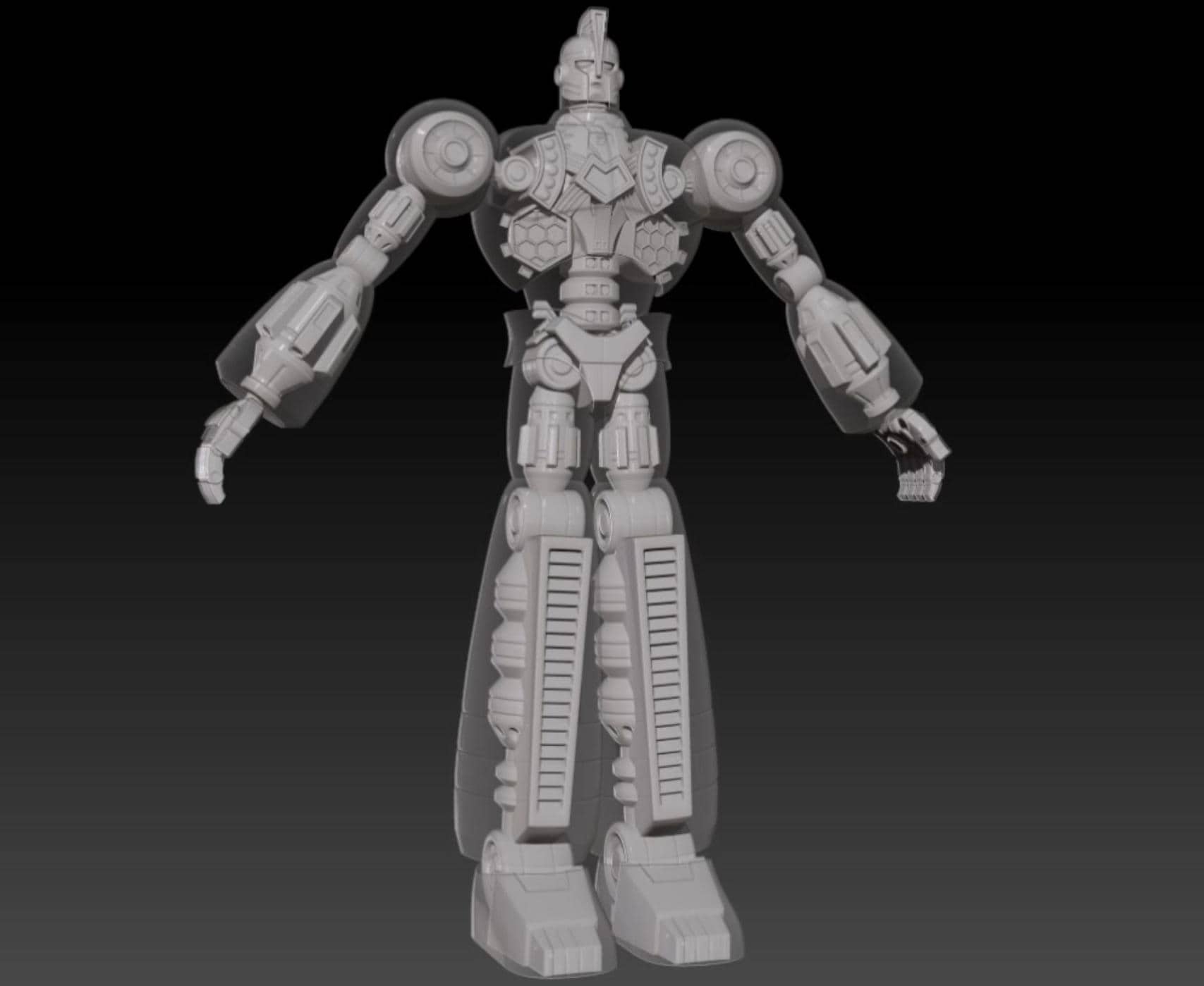 Sym-bionic Titan 3D .stl .obj Files High Quality Easy to Download ...