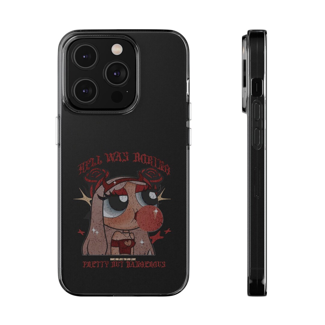 Powerpuff Girls Cases, Red Devil Crown, Bubble Gum Blowing,hell Was ...