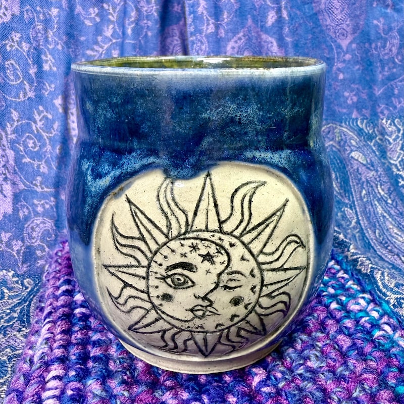 Sgraffito Mug - Etsy