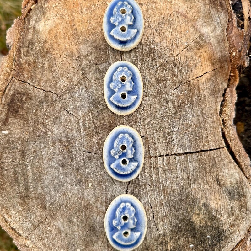 Cameo Buttons - Etsy