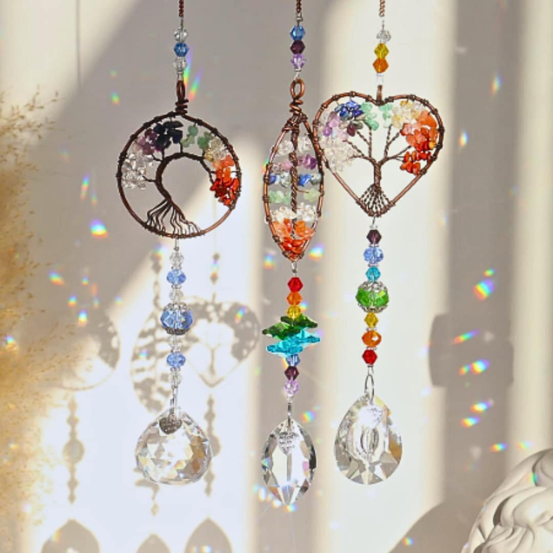 Tree of Life, Crystal Suncatcher Window, Crystal Suncatcher Canopy ...