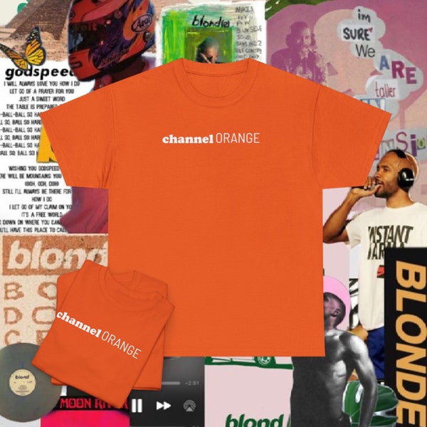Vintage Channel Orange Shirt - Etsy