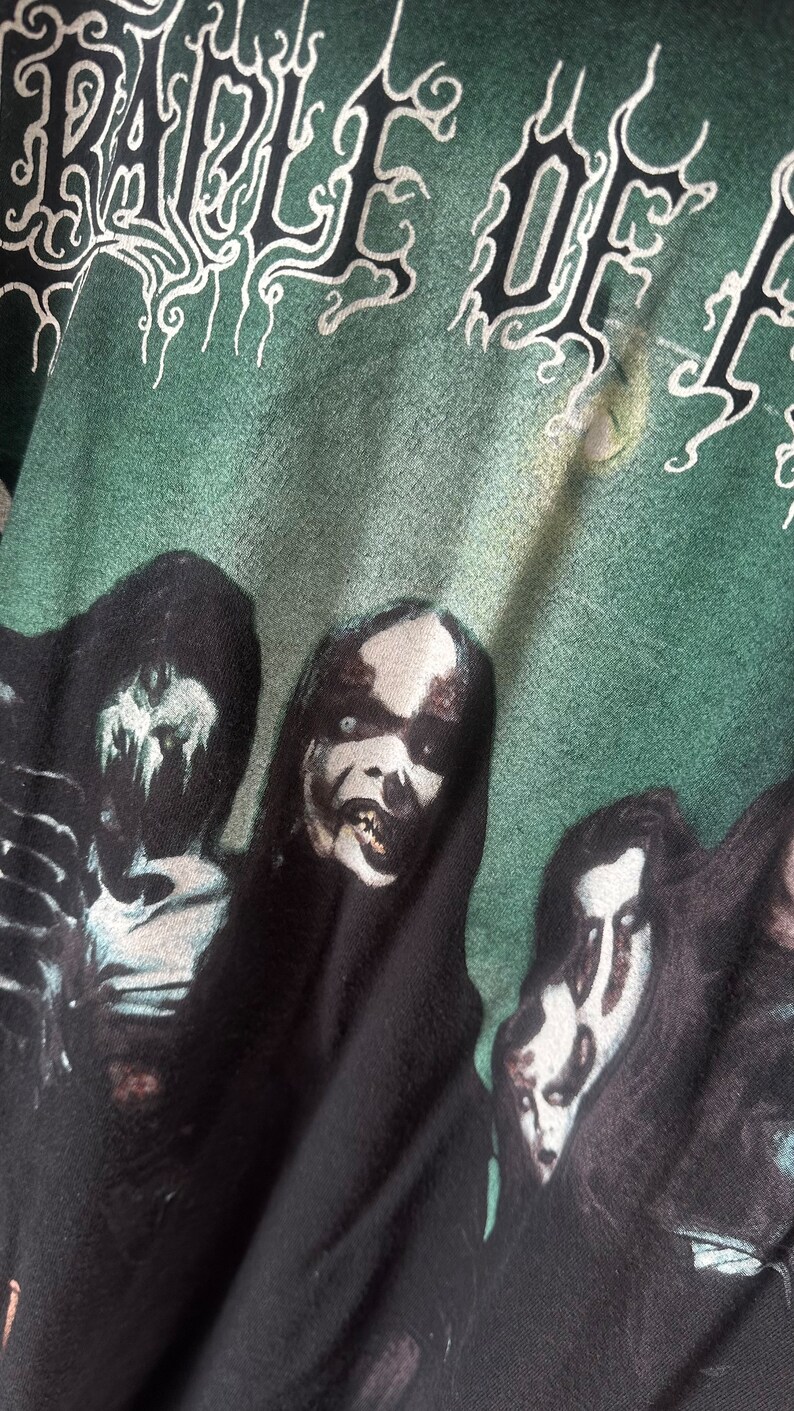 Cradle of Filth 2001 Tshirt XL - Etsy
