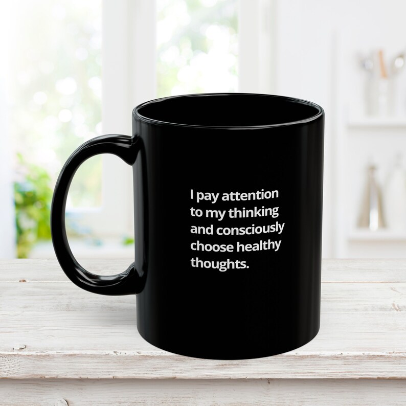 Coffe Mug Positive Affirmation for Emotional Wellness and Self Love ...