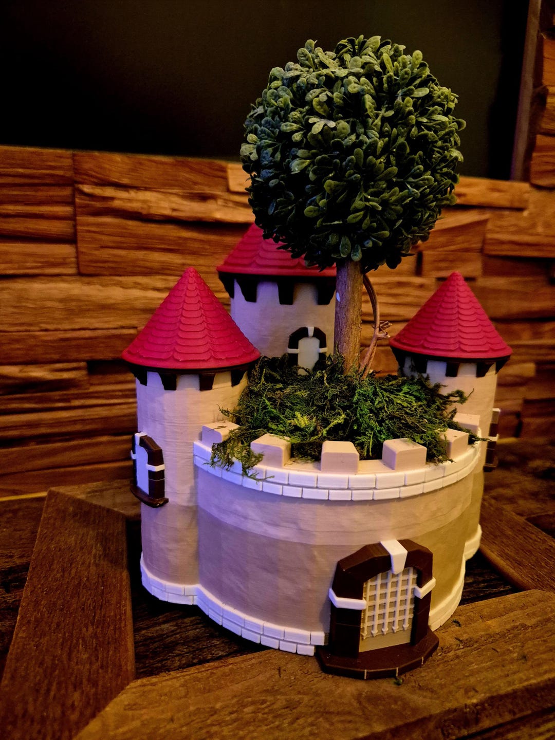 Castle Planter – Medieval Planter – Fantasy Decoration – Unique ...