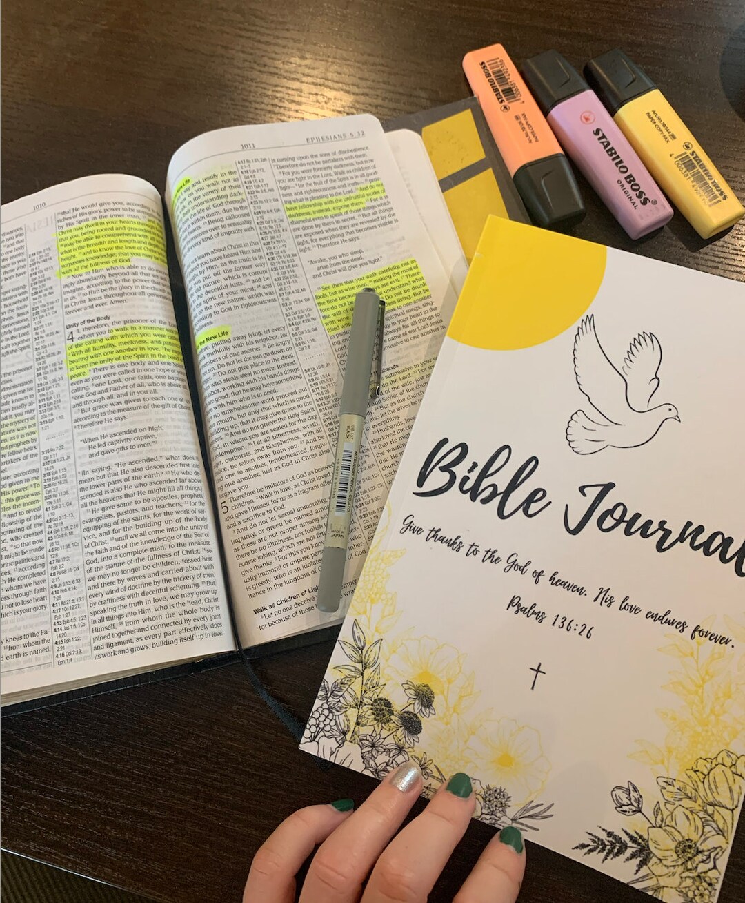 Holy Spirit Bible Journal Your Elegant Christian Notebook With 120 ...