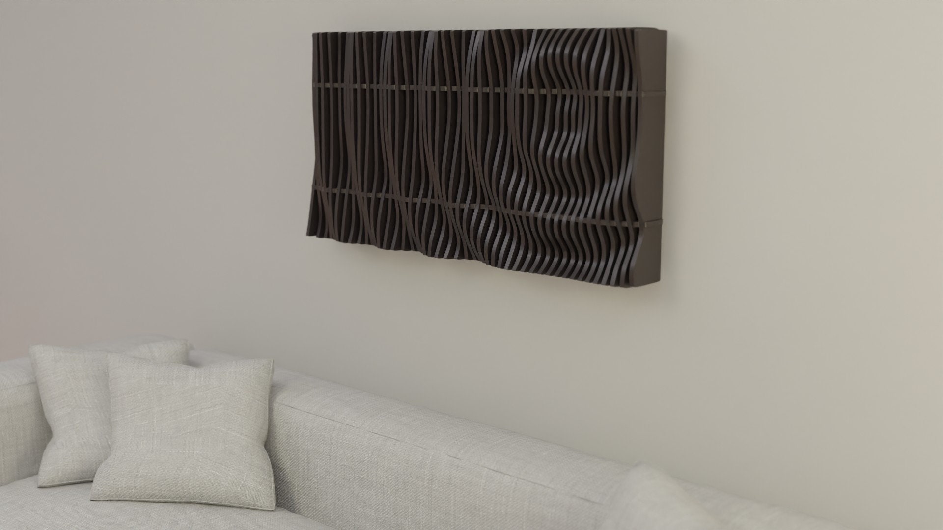 Parametric Wall Panel 001 Water Drop Wave Design for Home Office and ...