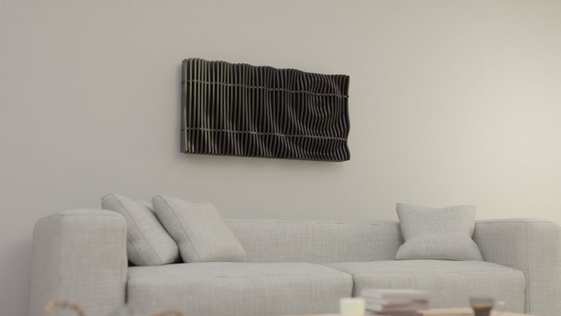 Parametric Wall Panel 001 Water Drop Wave Design for Home Office and ...