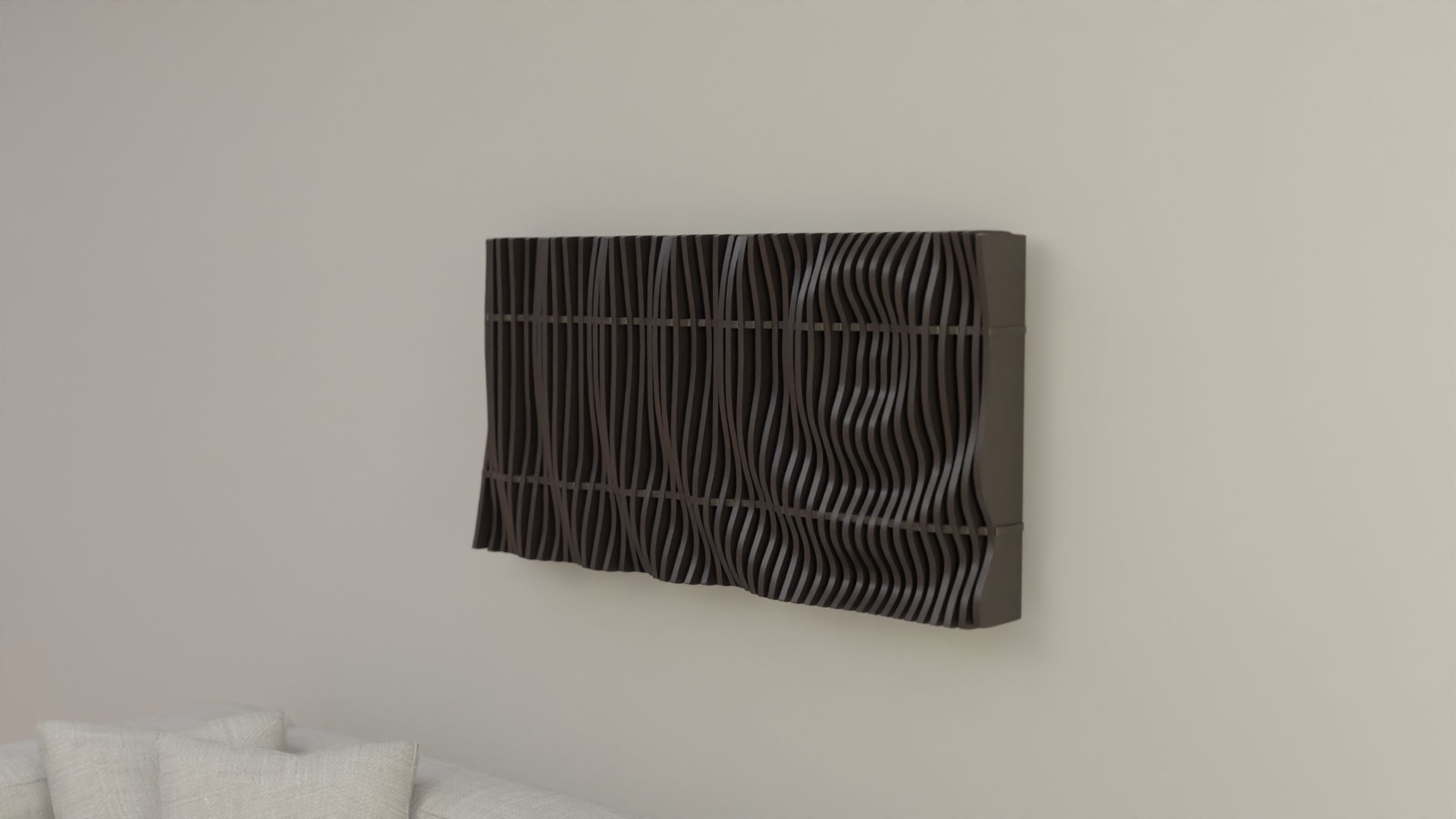 Parametric Wall Panel 001 Water Drop Wave Design for Home Office and ...