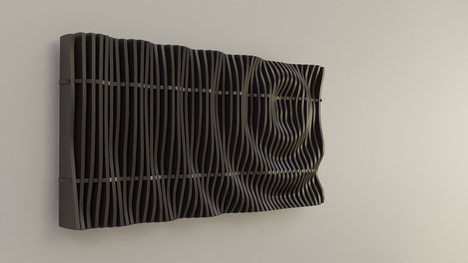 Parametric Wall Panel 001 Water Drop Wave Design for Home Office and ...