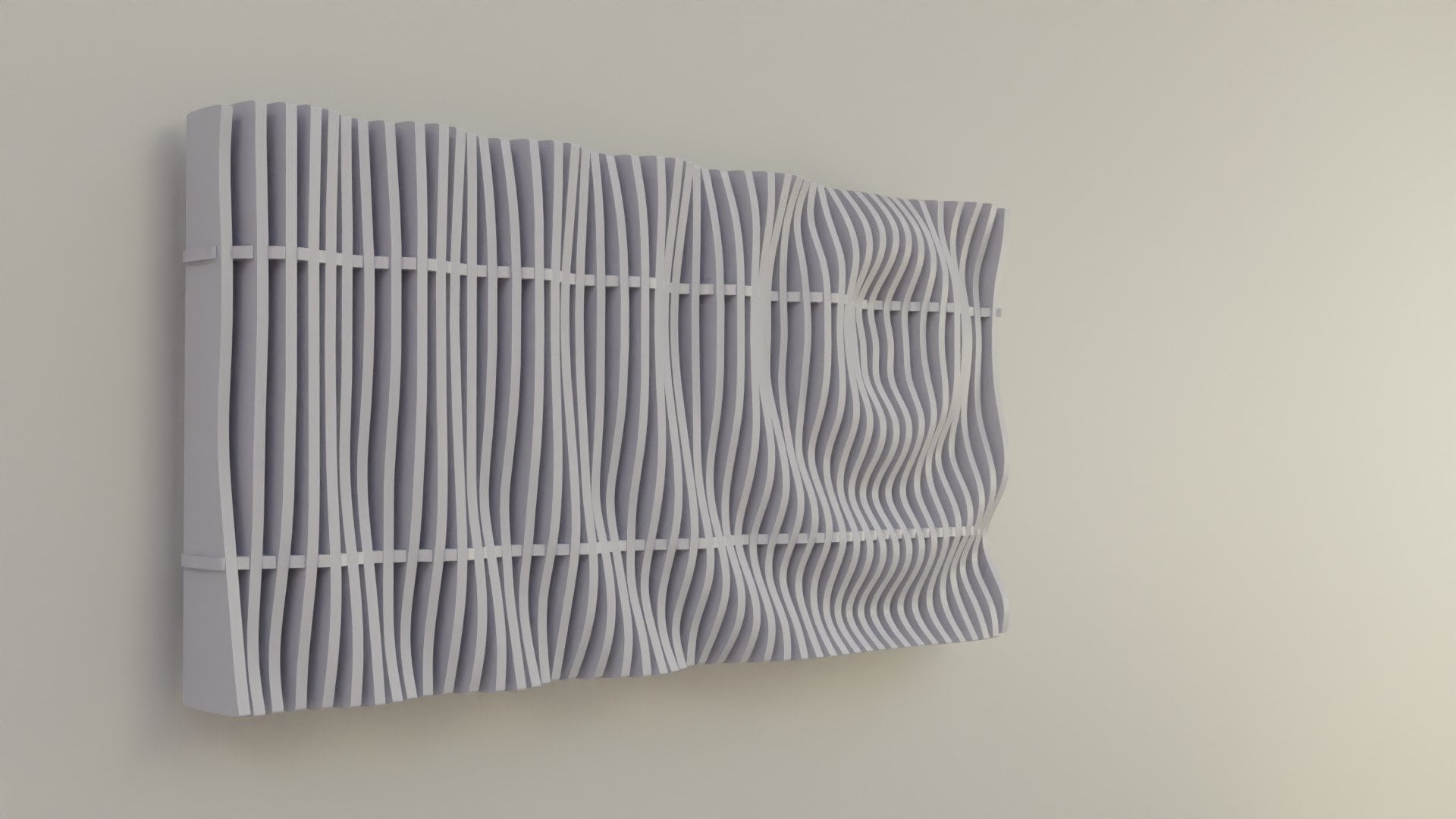 Parametric Wall Panel 001 Water Drop Wave Design for Home Office and ...