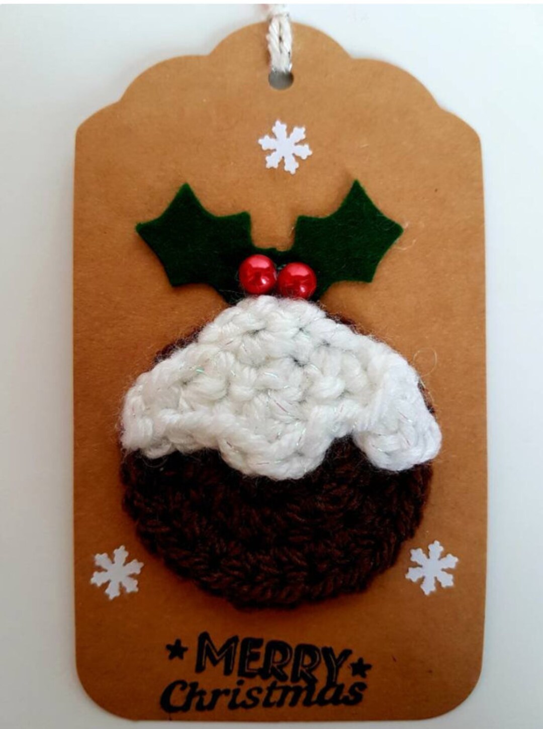 Handmade Christmas Gift Tags-santa-reindeer Christmas Pudding-robin ...