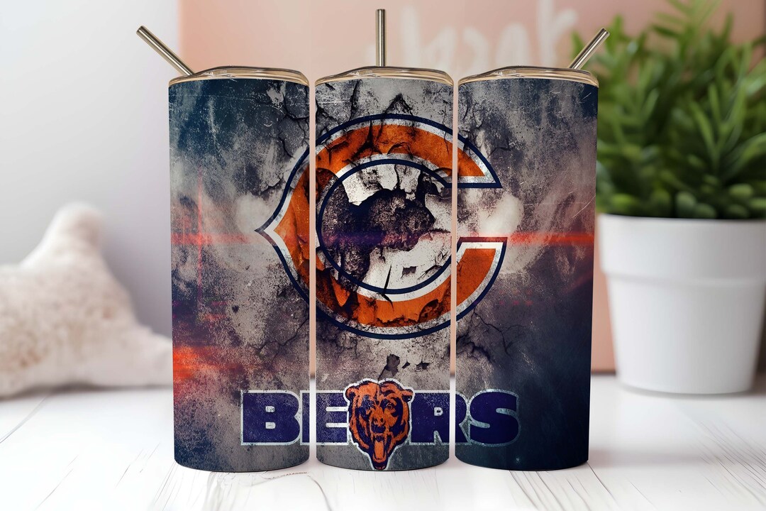 Tumbler Wrap for Chicago Bears Design - Etsy
