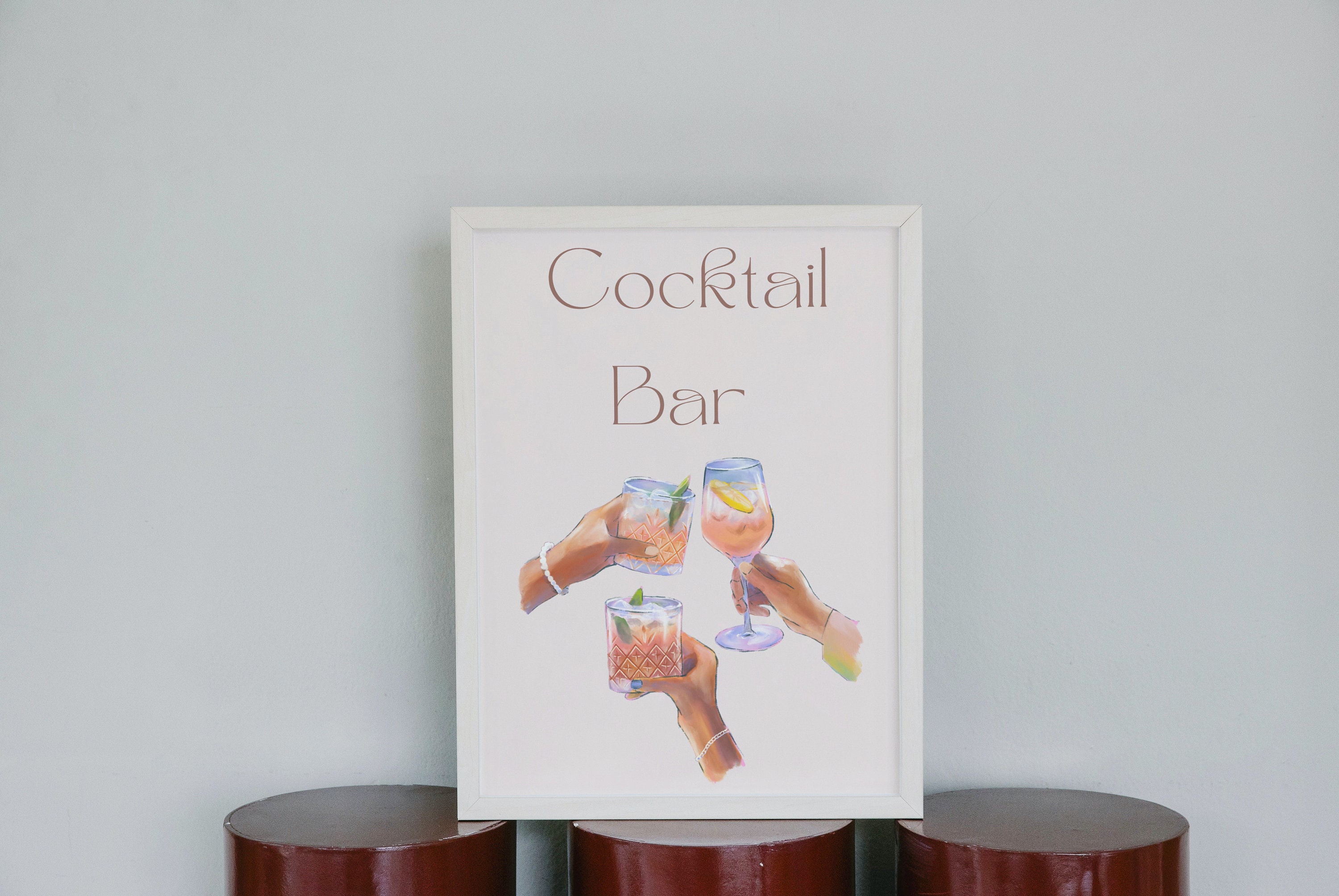 Cocktail Bar- Poster - Cocktails - Bar - Keuken - Decoratie - Etsy