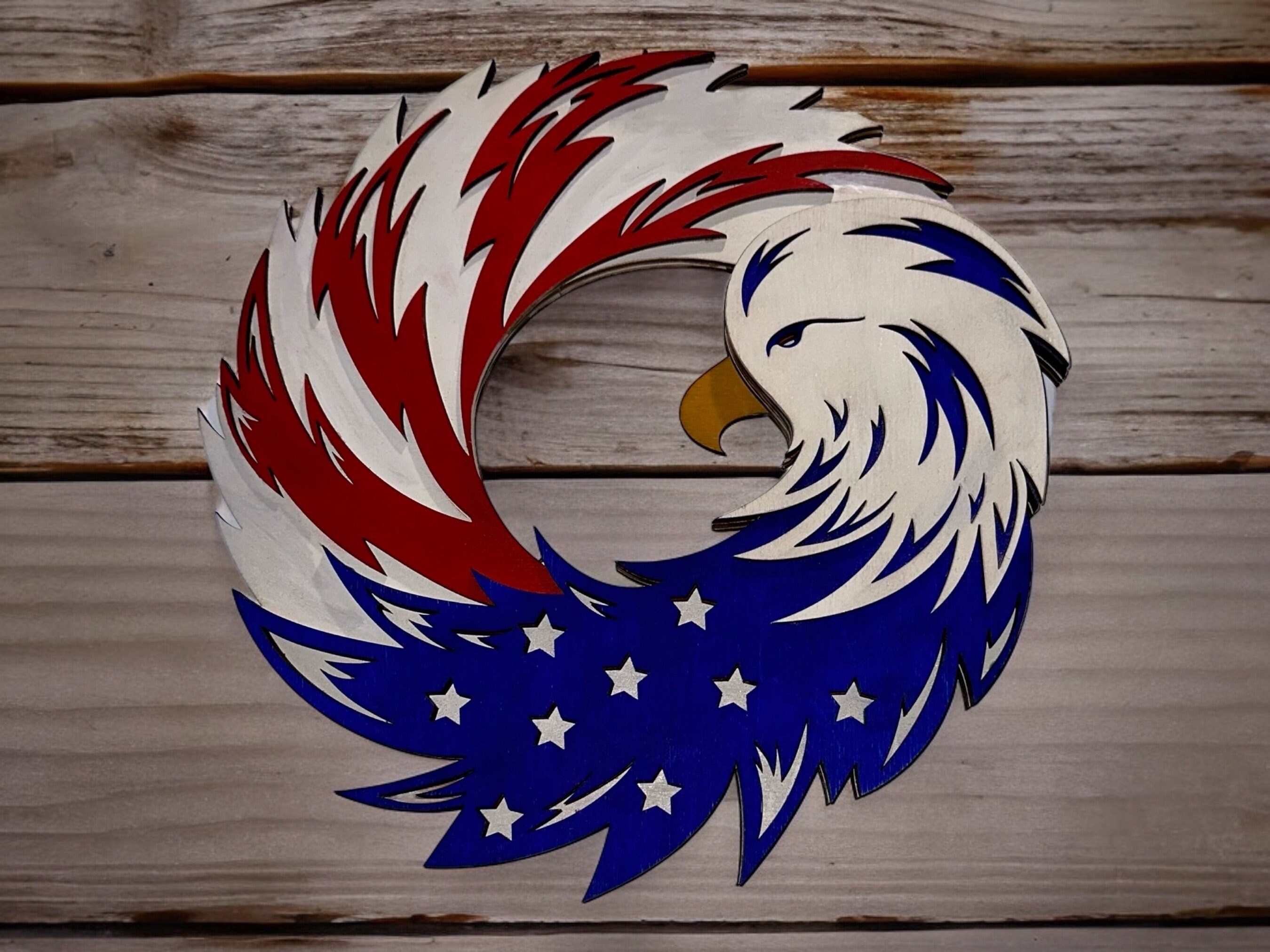 Independence Day Wreath, July 4th Wreath, 4th of July Wreath, Patriotic ...