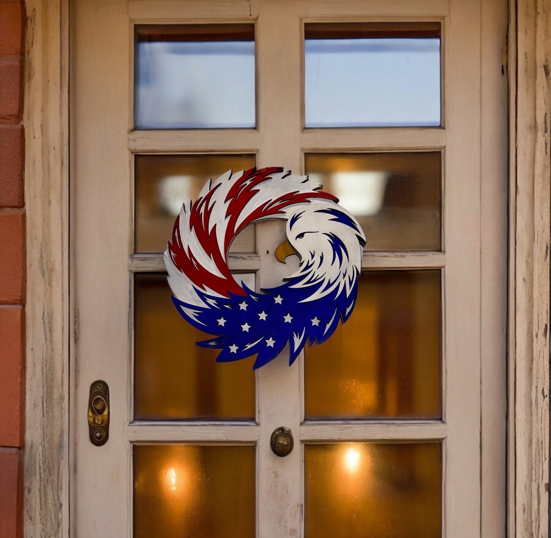 Independence Day Wreath, July 4th Wreath, 4th of July Wreath, Patriotic ...