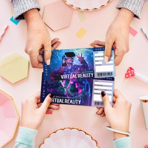 Digital Kids VIRTUAL REALITY Surprise Gift Ticket, VR Game Reveal ...