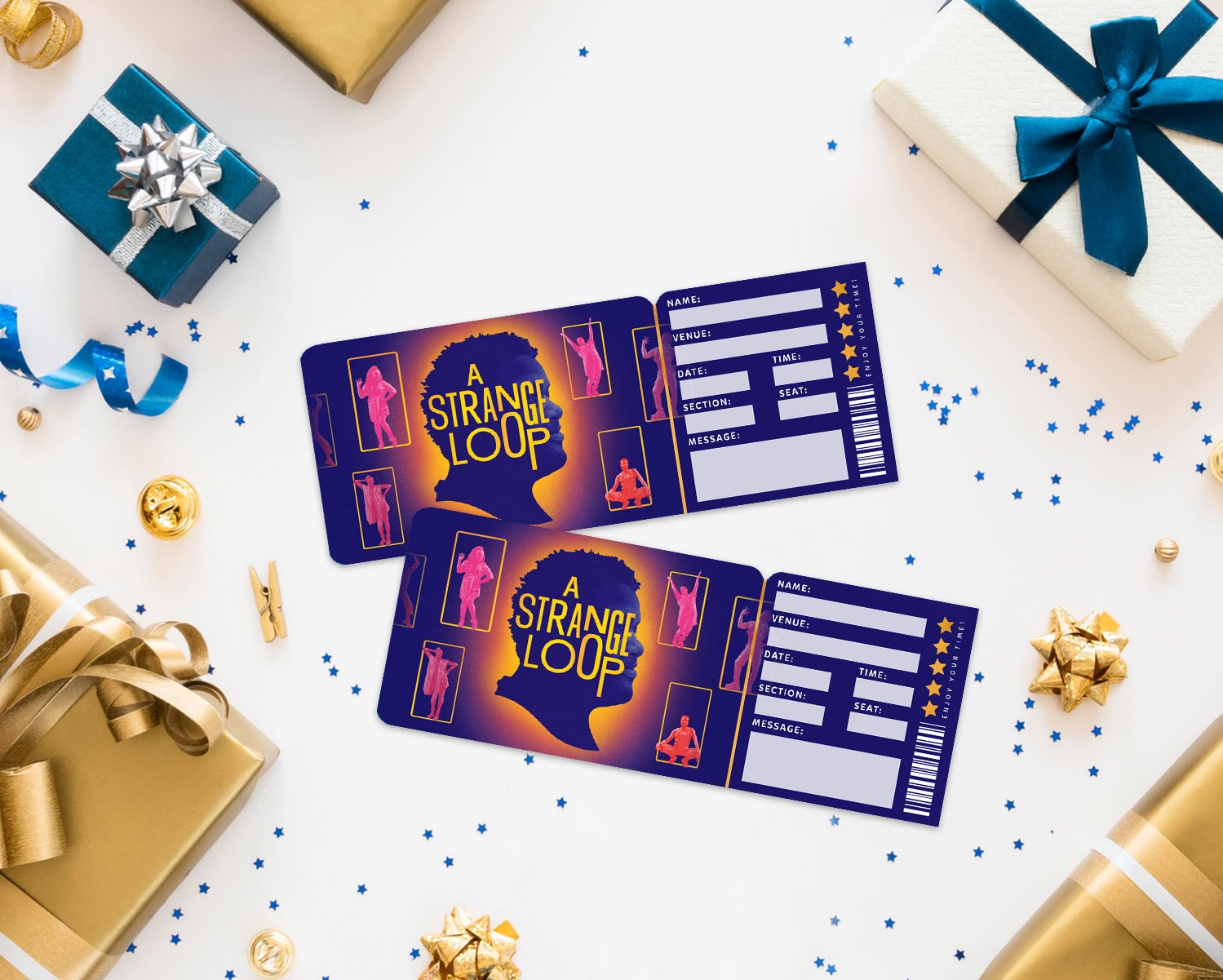 Printable A Strange Loop Broadway Surprise Ticket︱musical Theatre ...