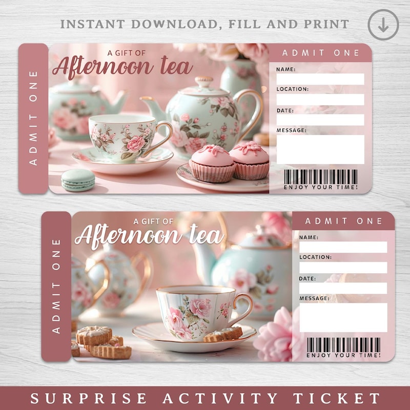 Afternoon Tea Set - Etsy