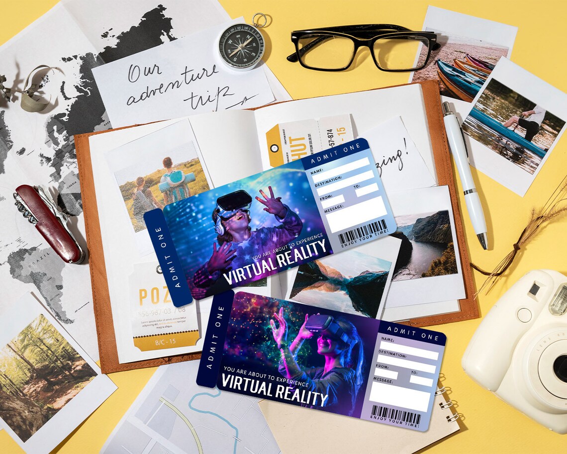 Digital Kids VIRTUAL REALITY Surprise Gift Ticket, VR Game Reveal ...