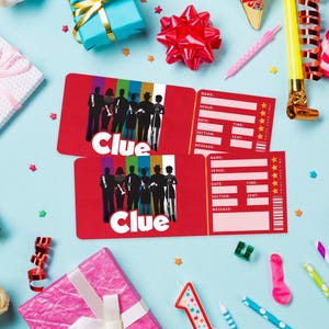 Printable Clue Broadway Surprise Ticket︱musical Theatre Ticket︱event ...