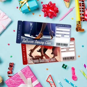 Digital Dance Lessons Surprise Gift Ticket, Ballroom Dance Class ...